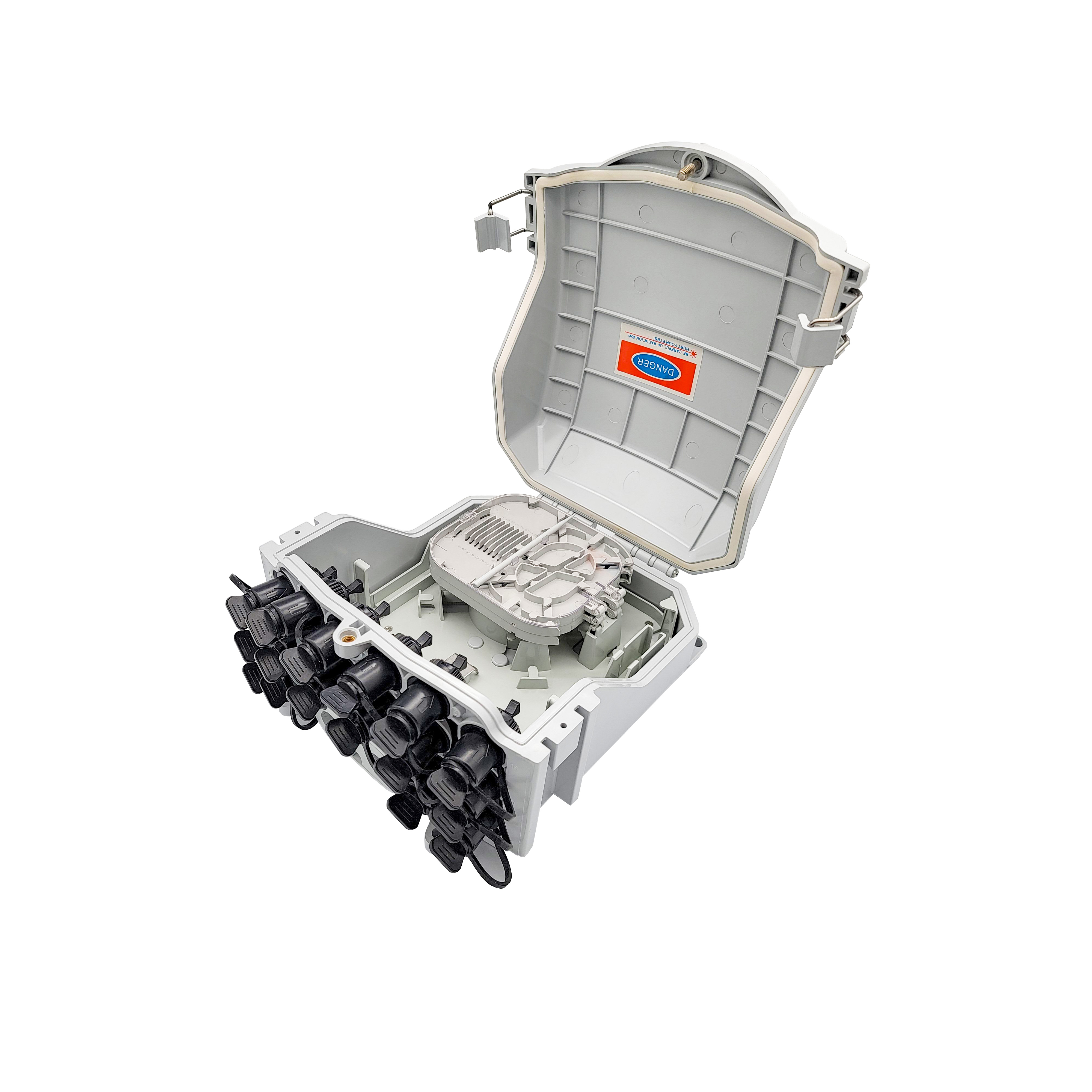 FTTH solutions Wall Mounted Outdoor 1 Ports Water-proof Terminal Box ...